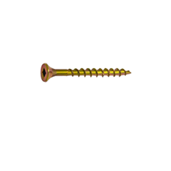 Gold wood screw 3” screw 100pc - KBHS Plumbing Store